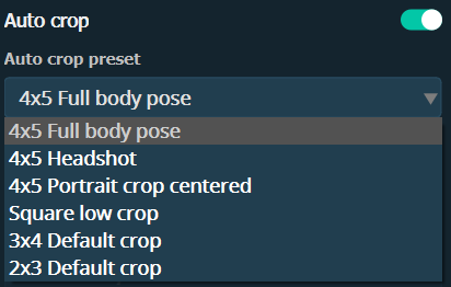 How do I use Auto Crop in QuickServer? | EyeQ